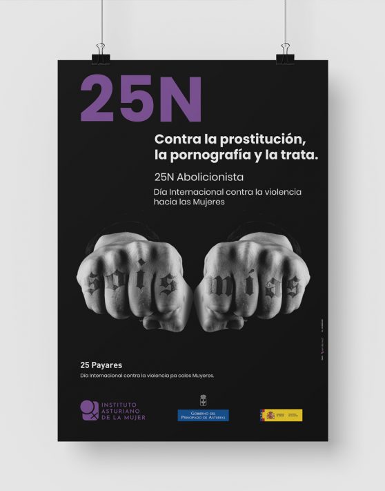 Cartel 25N | Simetriko diseño y publicidad